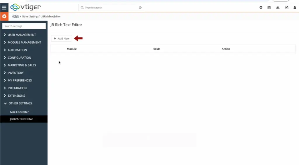 How To Create Rich Text Fields In Vtiger Crm